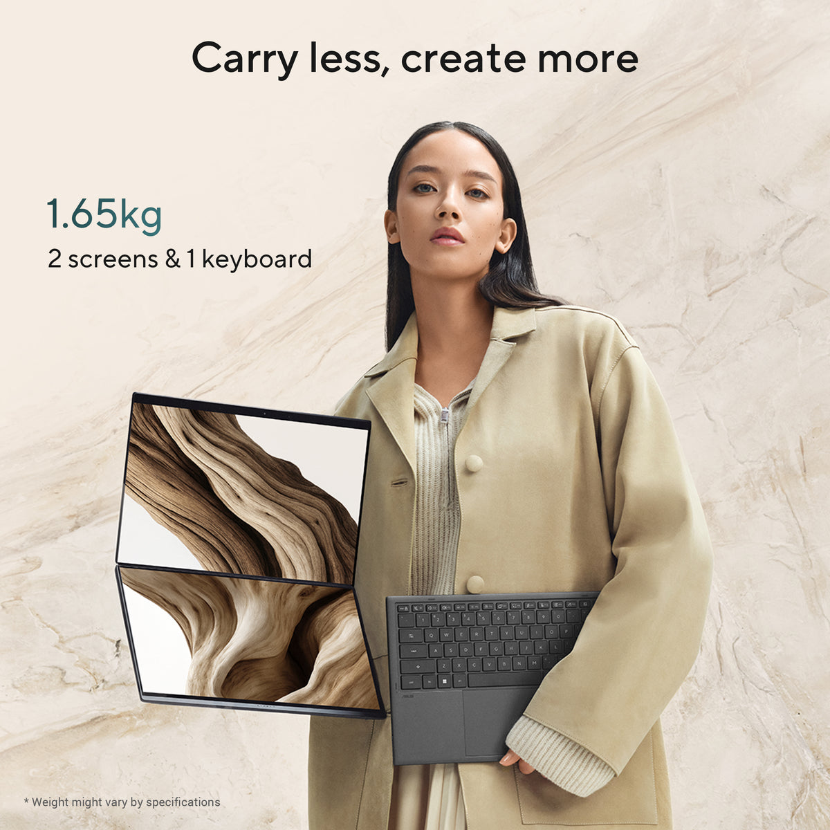 ASUS ZENBOOK DUO UX8407AA-SN062W | Intel Core Ultra 7 355 2.3GHz, 32GB ...